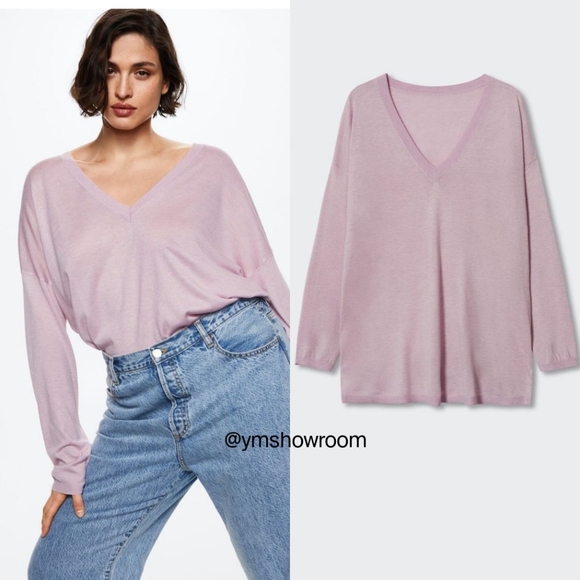 Mango | Sweaters | Mango Fine Knit Vneck | Poshmark
